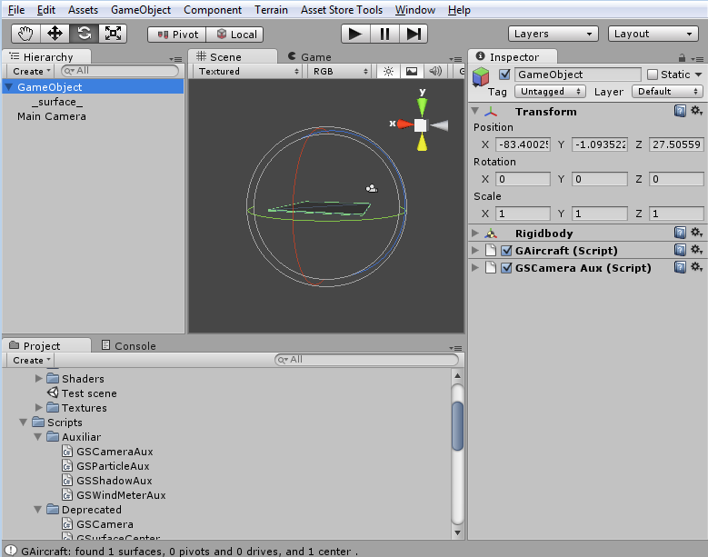 Aircraft Toolkit for Unity 3D